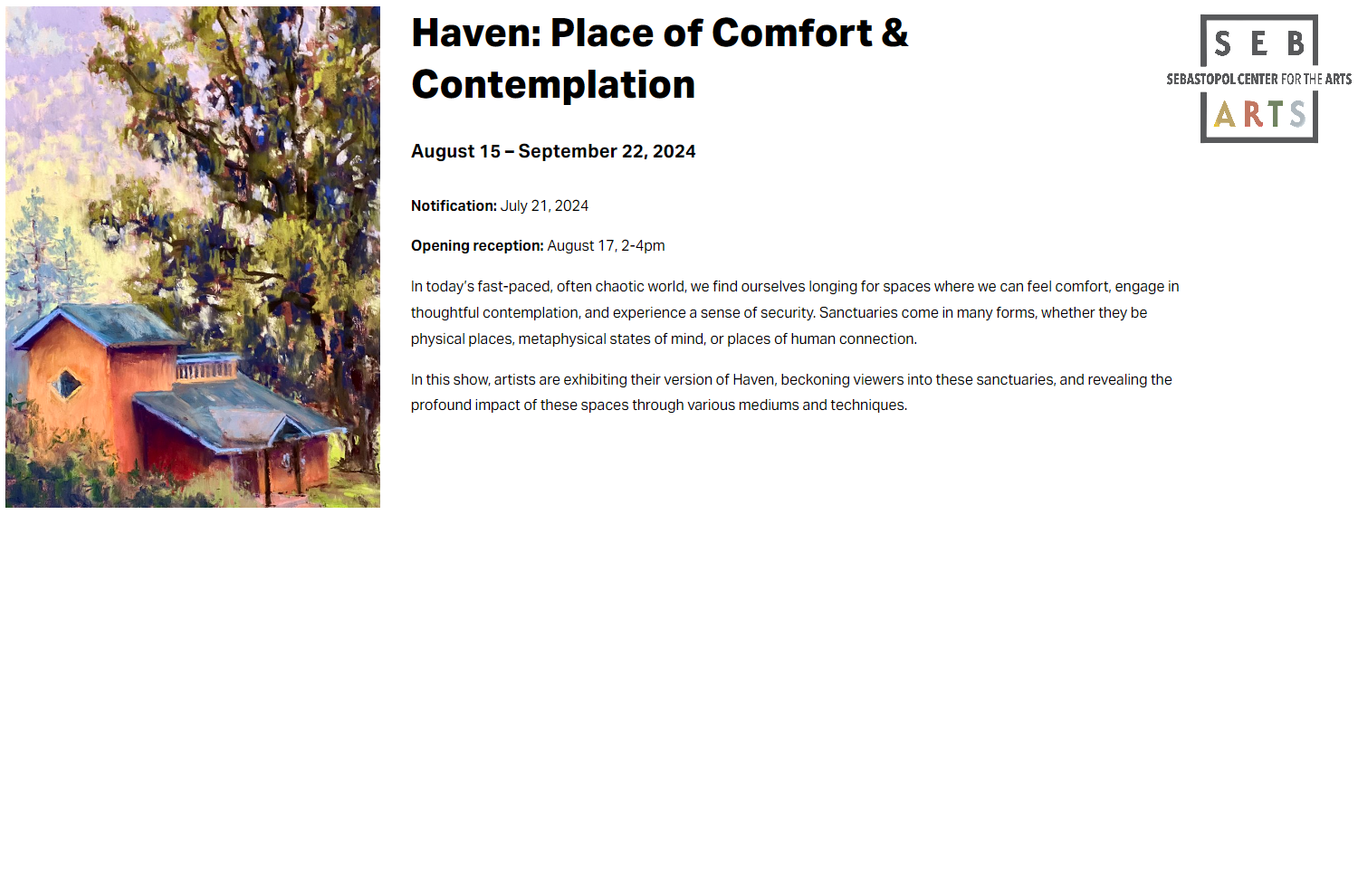 Community Sculpture Garden Opening on August 17th - City of Sebastopol ...